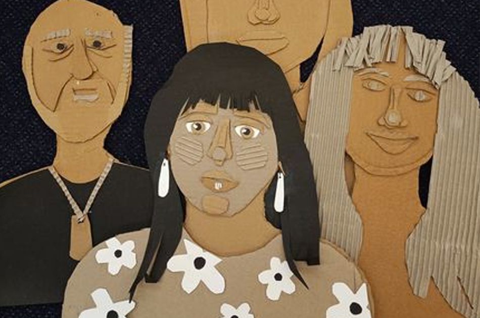 Cardboard Selfie | Corban Estate Arts Centre