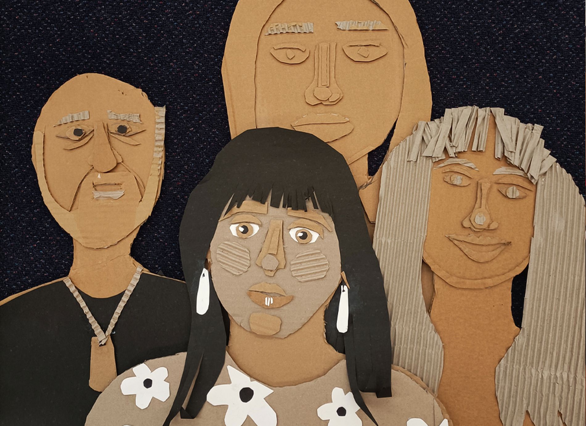 Cardboard Selfie | Corban Estate Arts Centre