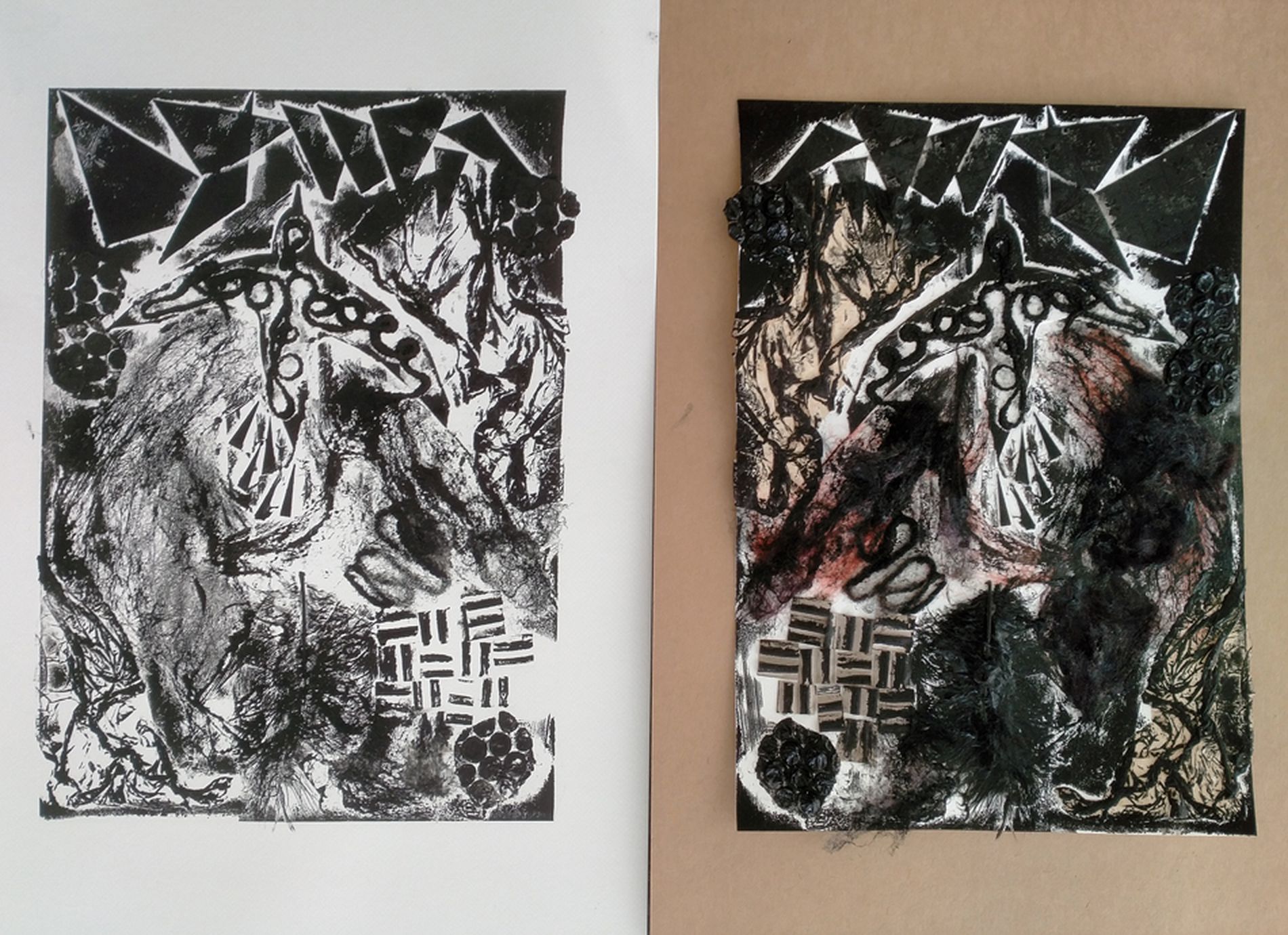 Sound Pictures - Collagraph Printing | Corban Estate Arts Centre