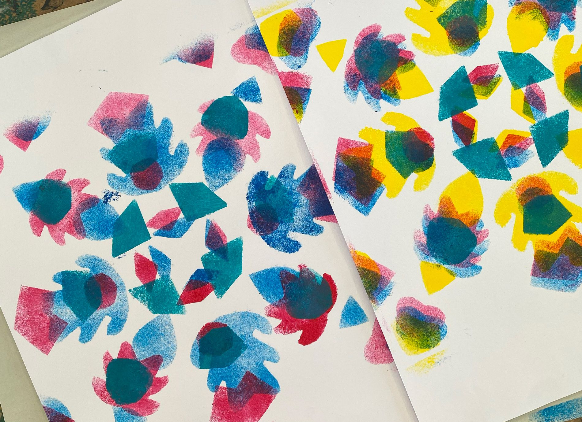 Stencilling Colourways | Corban Estate Arts Centre